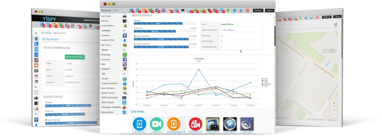 Control Targeted Phone Remotely with TiSPY